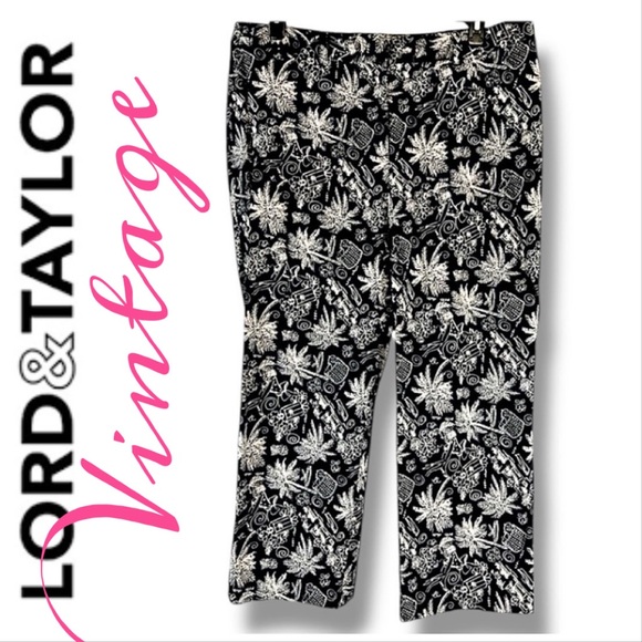 Lord & Taylor | Pants & Jumpsuits | Lord Taylor Vtg 9s Y2k Black Full ...